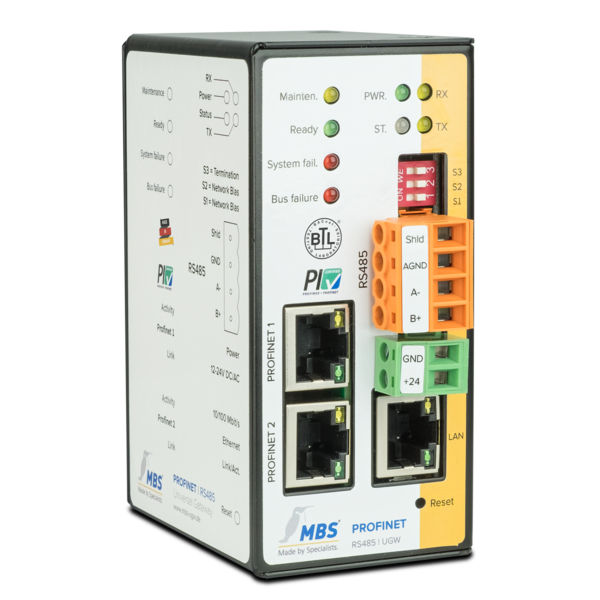 PROFINET-Gateway - Double-X - MBS GmbH - für Kommunikation / RS-232 / RS-485