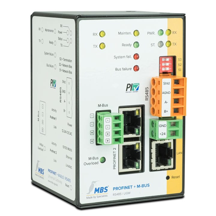 M-Bus-Gateway - Triple-X - MBS GmbH - für Kommunikation / RS-485 / RS-232
