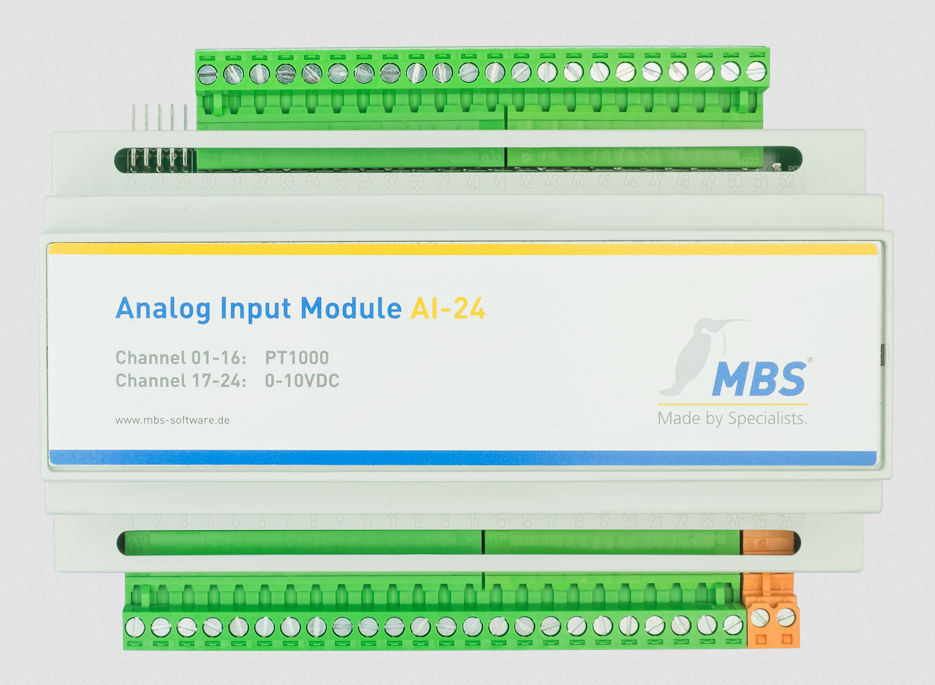 Digitales E/A-Modul - MBS GmbH - analog / RS485 / Modbus