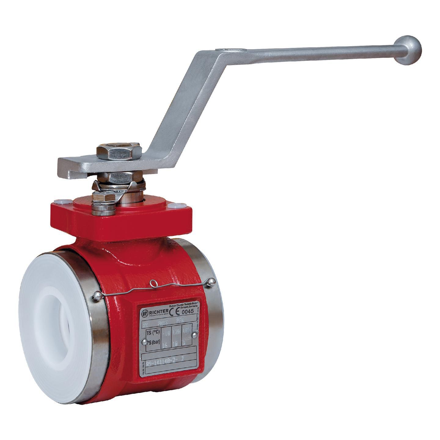 Kugelventil - KK series - Richter Chemie Technik - manuell / Steuerung ...