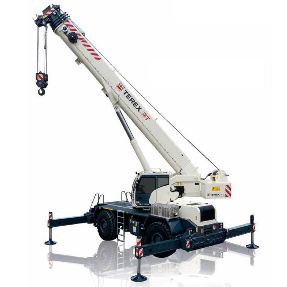Mobiler Kran - TRT 70US - TEREX CRANES - Teleskop / für schwierige ...