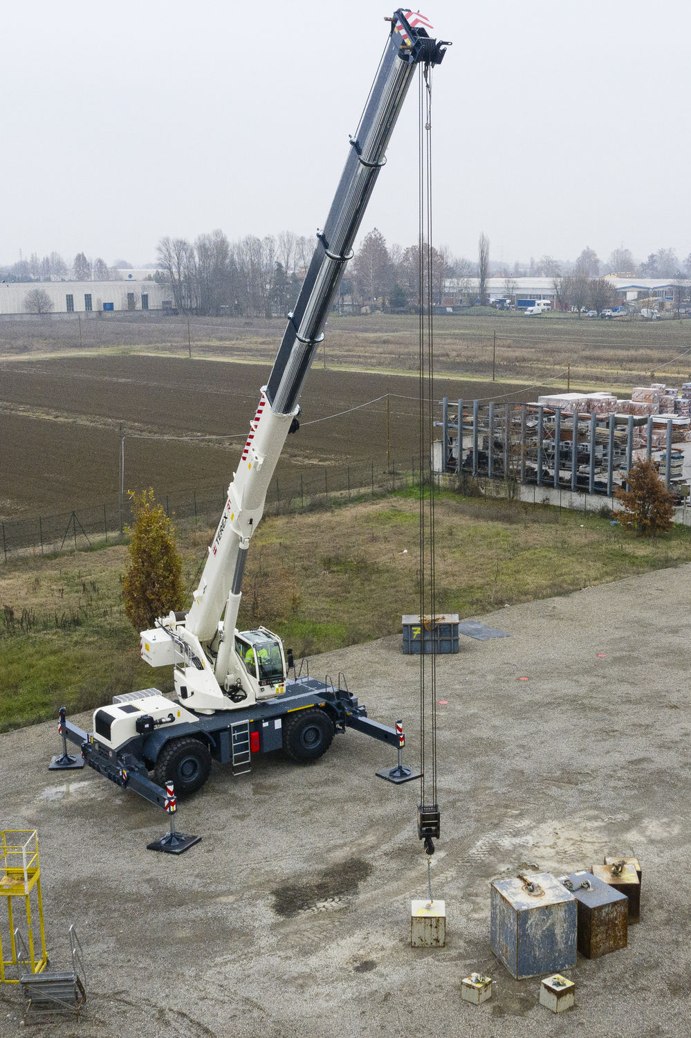 Mobiler Kran - TRT 65 - TEREX CRANES - Teleskop / für schwierige ...