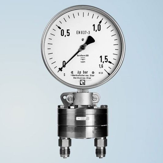 Differential-Manometer - DGU 100 - Schmierer GmbH - mit Zifferblatt ...