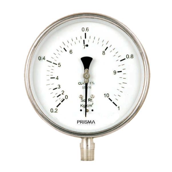 Manometer mit Zifferblatt-Anzeige - RG - Prisma Instruments - Gewinde ...
