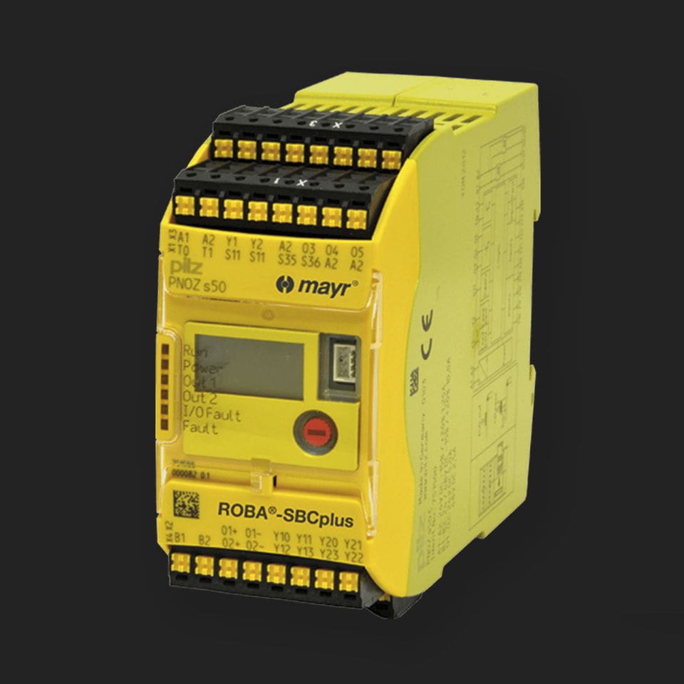 Sicheres Bremsansteuermodul - ROBA®-SBCplus - Chr. Mayr GmbH + Co. KG - für DIN-Schiene