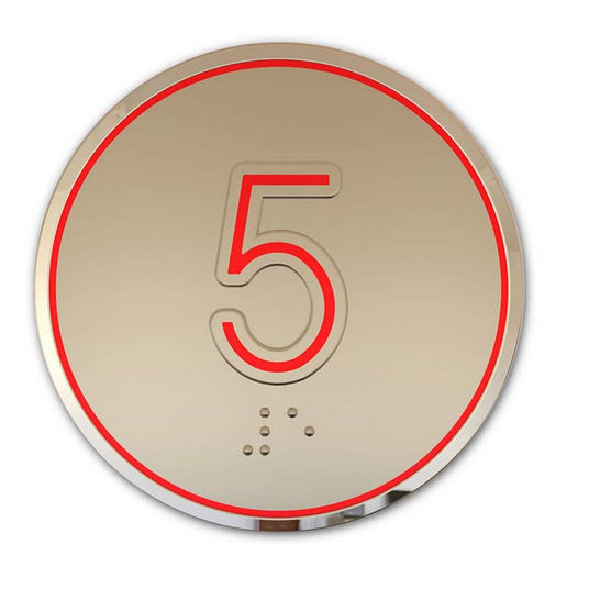 Standard-Drucktaster - US91-30 Jumbo - Dewhurst - in Brailleschrift ...