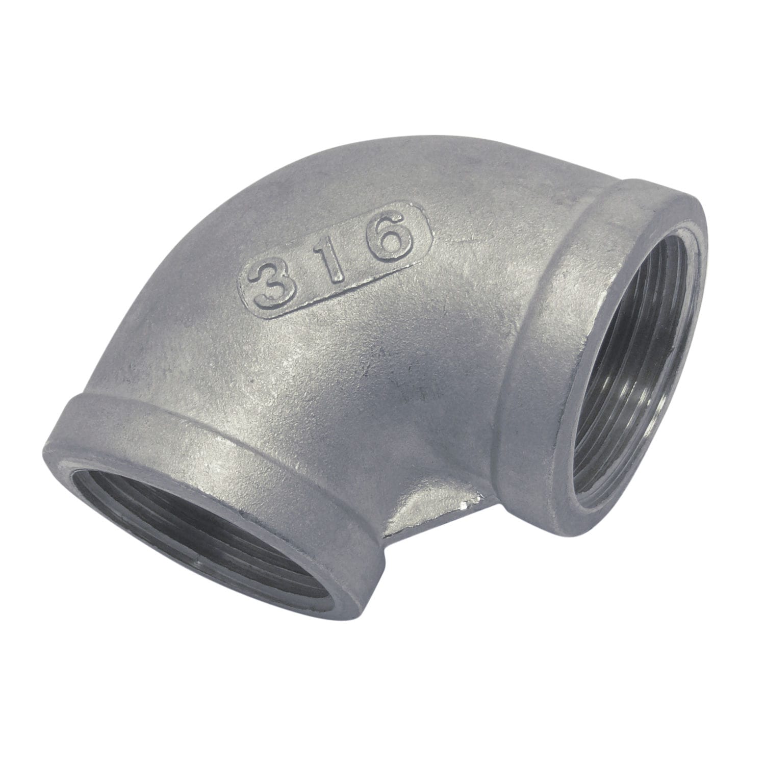 Edelstahl-Rohrbogen - 8624 series - Marinetech Edelstahlhandel - 90°