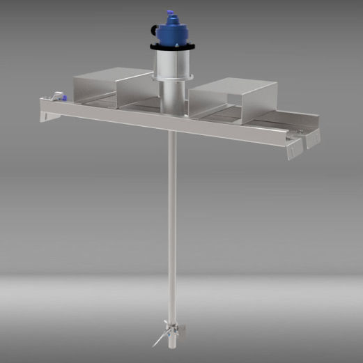 Dynamisches Rührwerk - MONOMIX series - ITECH ITALIA - für IBC-Container