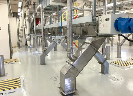 Fördersystem für die Lebensmittelindustrie - OCRIM - für Getreide