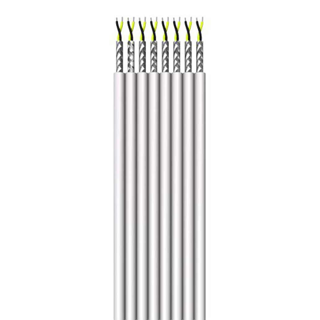 Flach-Stromkabel - 8x(LIYC 2x0,14)-Y FLAT - Metrofunk Kabel-Union ...