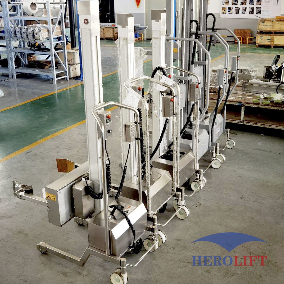 Elektrischer Stapler - CT120 - Herolift - Geh / für Spulen-Handling