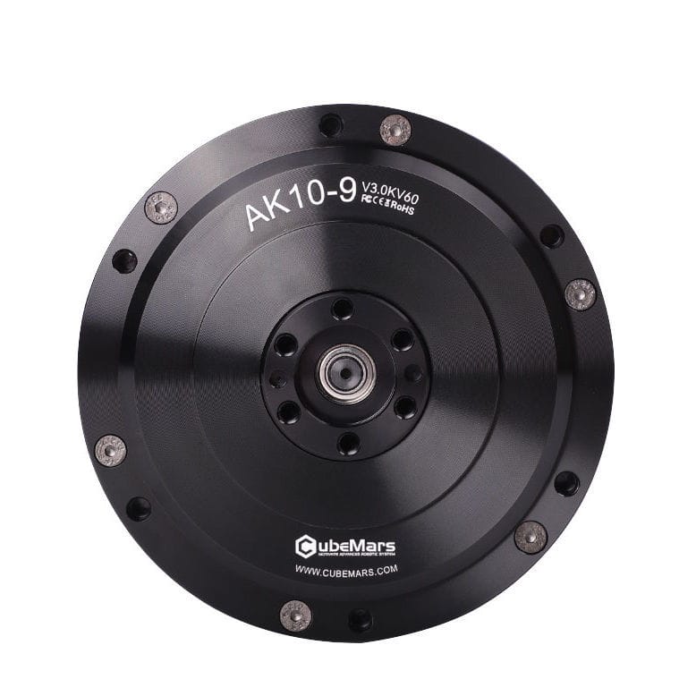 Gleichstrom-Getriebemotor - AK10-9 V3.0 - CubeMars - Permanentmagnet / bürstenloser ...