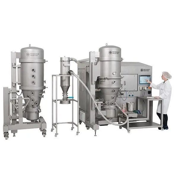 Wirbelschichttrockner - LFB series - AMANDUS KAHL - Sprüh / Chargen / für Verpackungsindustrie