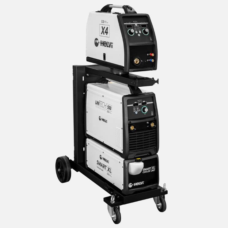 MIG-MAG-Schweißgerät - UNITECH 558 + X4 - Helvi S.p.A. - MMA / WIG ...