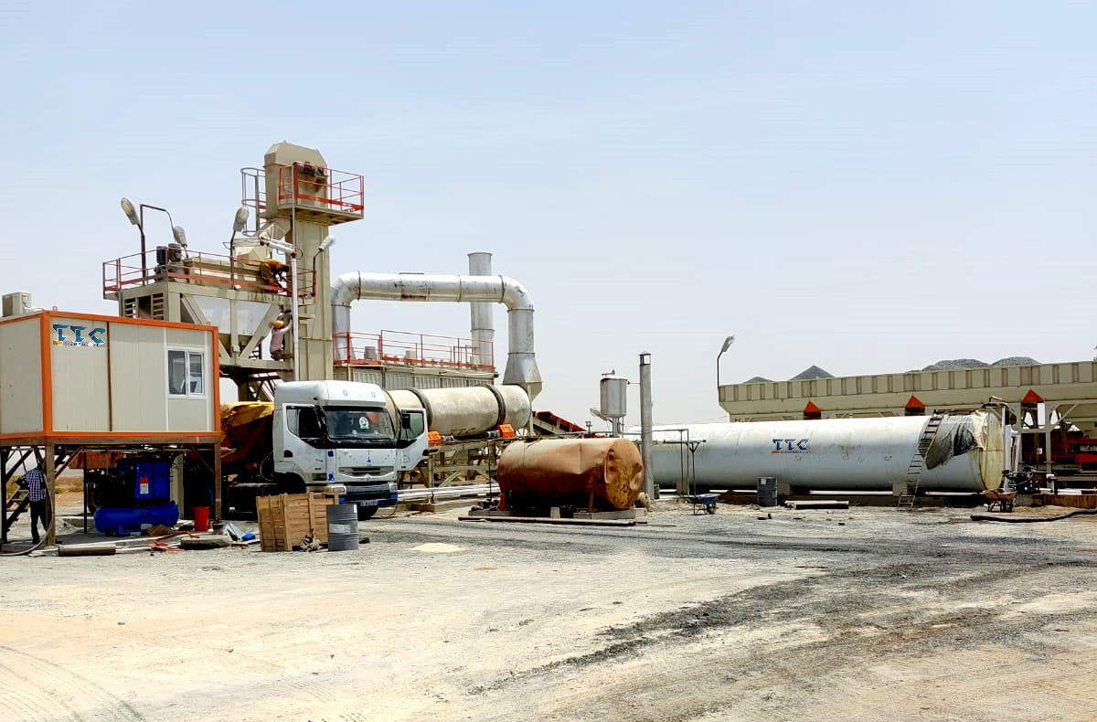 Stationärer Asphaltmischanlage - Cont Batch 120 - TTC Mühendislik ...