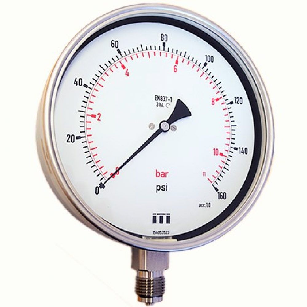 Manometer mit Zifferblatt-Anzeige - Instruments to Industry - Edelstahl ...