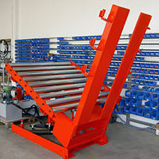 Hydraulischer Kipper - Witech Maschinen AG - Rollen