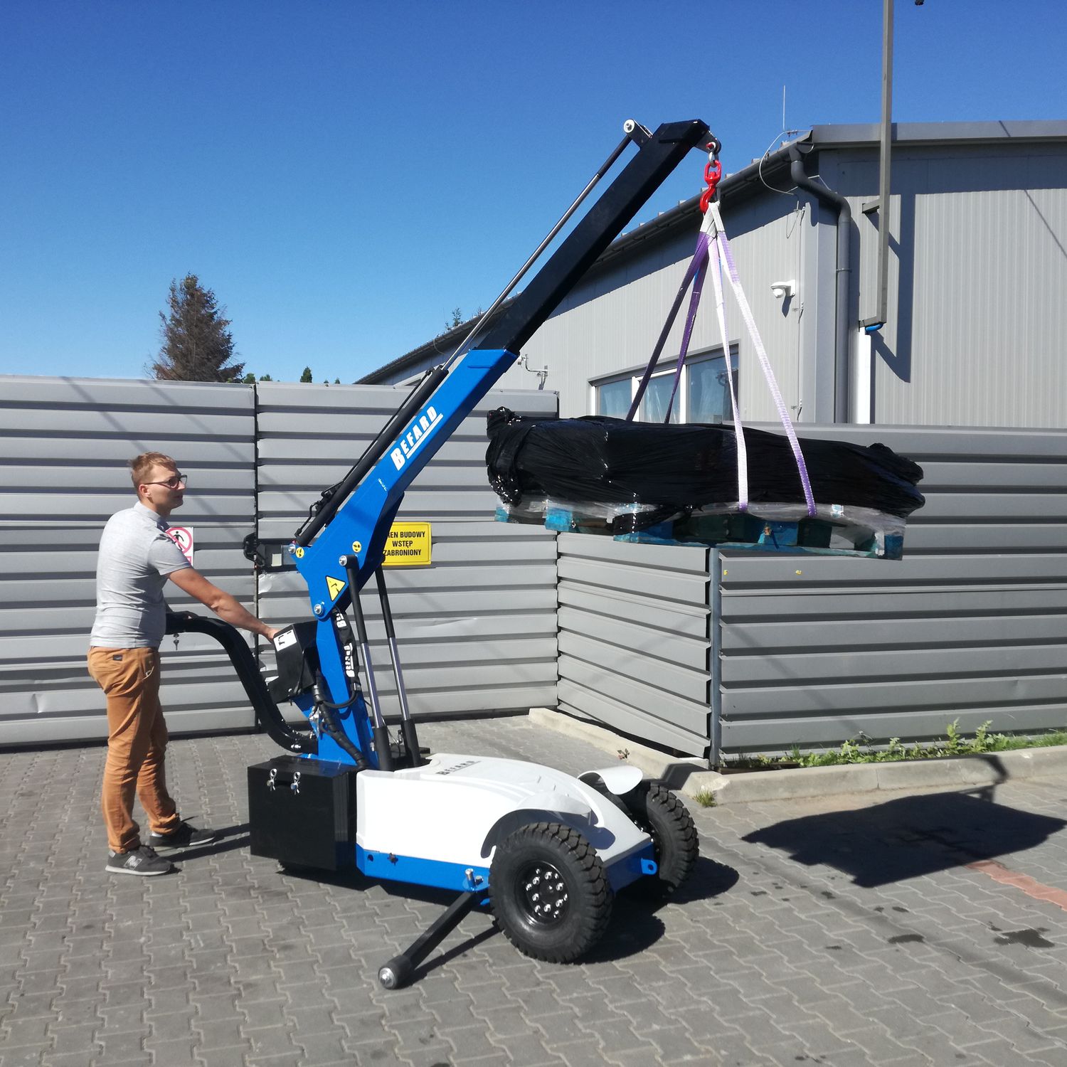 Mobiler Mini-R-Kran - DG series - Befard - Teleskop / für ...