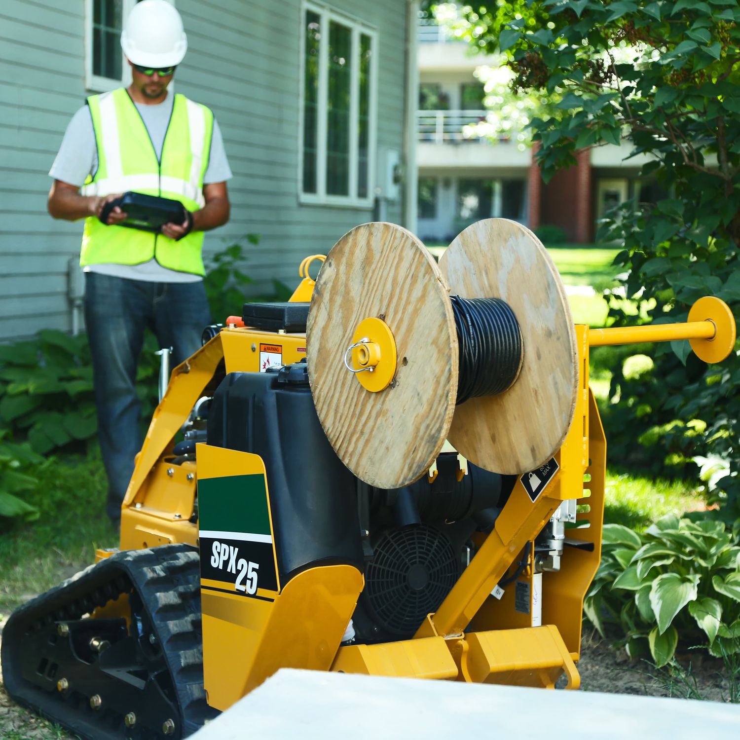 Handgeführter Vibrationspflug - SPX25 - Vermeer Manufacturing
