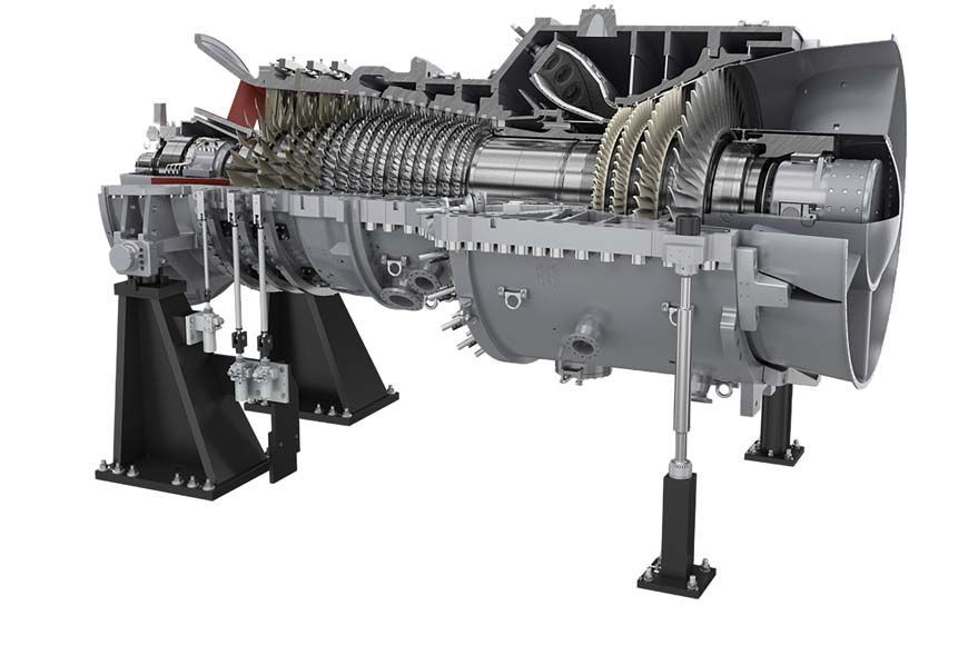 Gas-Turbine - SGT5-4000F - SIEMENS Power Genereration - für Stromerzeugung