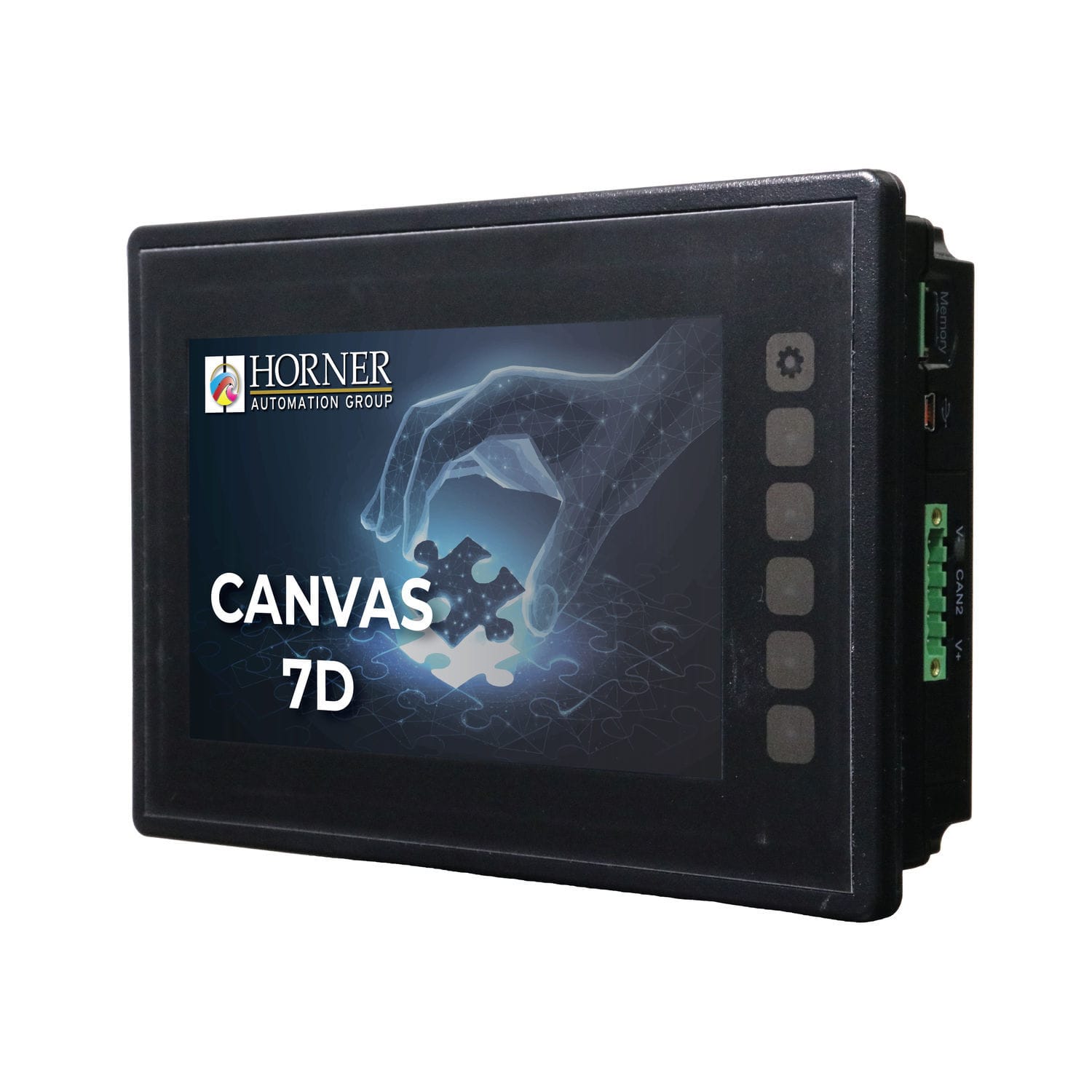 SPS mit integriertem HMI Touchscreen - Canvas 7D - Horner Automation ...