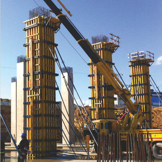 Rahmenschalung - TIMBERFORM - OZLER FORMWORK AND SCAFFOLDING SYSTEMS ...