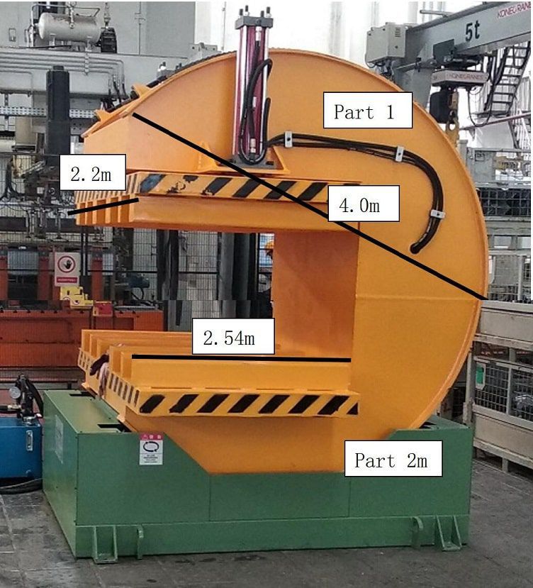 Ladungs-Wender - Shanghai Fhope machinery co.,ltd - hydraulisch / 180°