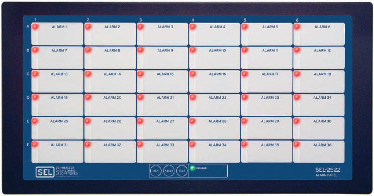 Rack-Alarmmelder - SEL-2522 - Schweitzer Engineering Laboratories