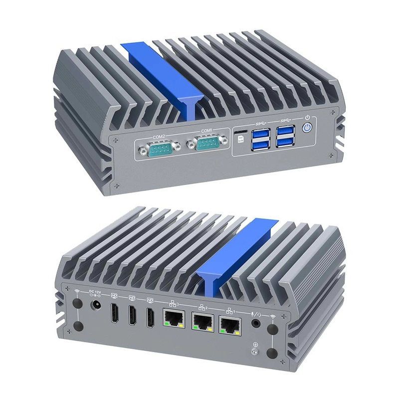 GPU-PC - SILVER i5-1235U - INDATECH - Box / wandmontiert / mit VESA-Montage