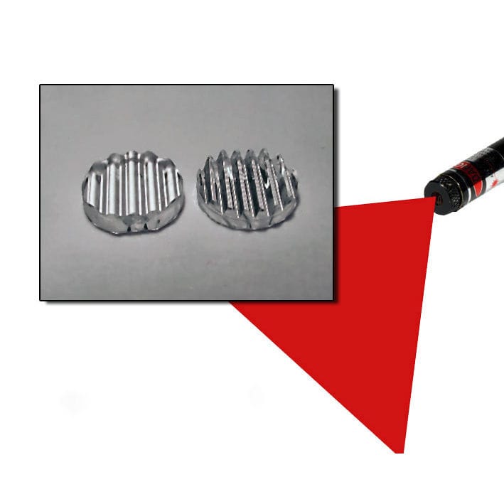 Laseroptik - Cross Optic 15 - MediaLas Electronics GmbH