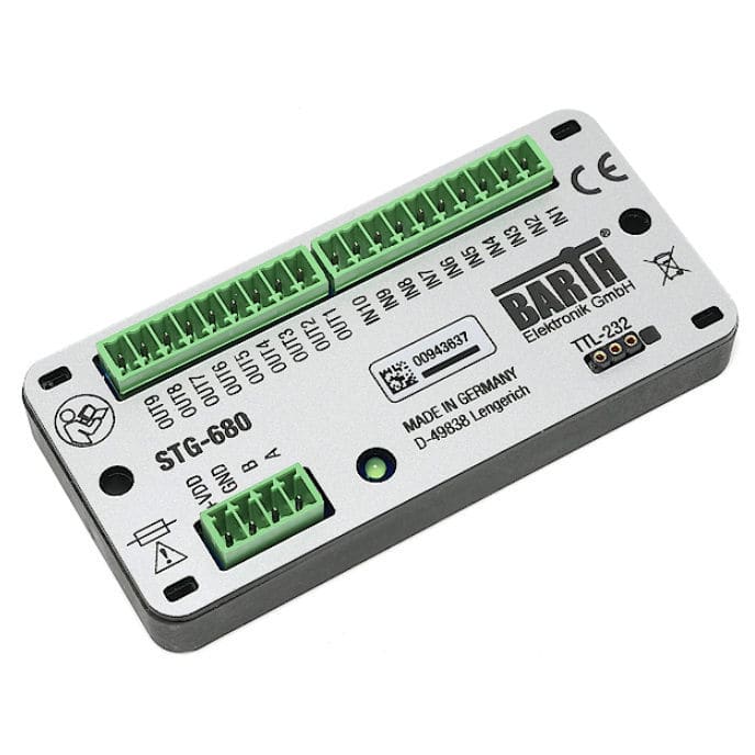 Mini-SPS - STG-680 - BARTH - Analogeingänge / Digitaleingang ...