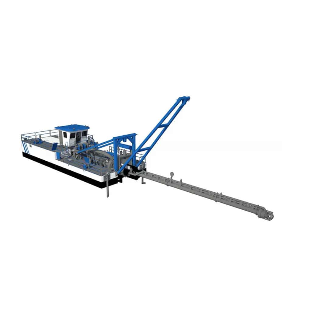 Baggerschiff / Absauger für Brecher - JSD200 - Relong Tech - Diesel