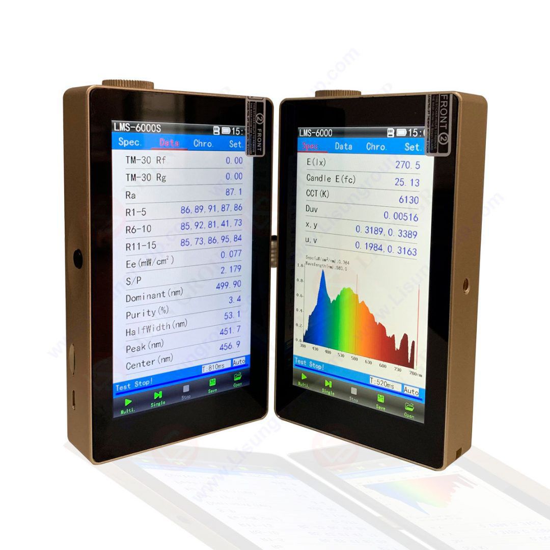 CCD-Spektralradiometer - LMS-6000 - LISUN INSTRUMENTS LIMITED - tragbar