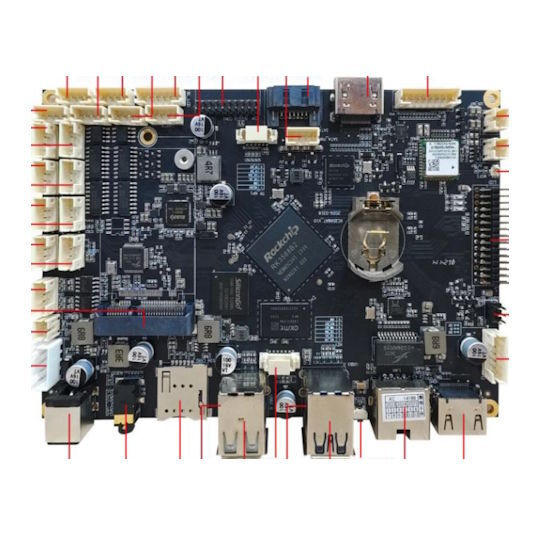 3,5''-Mainboard - JUNO-R5683 - AmbiWorks - embedded / Rockchip RK3568 / ARM® Cortex®-A55 Quad-core