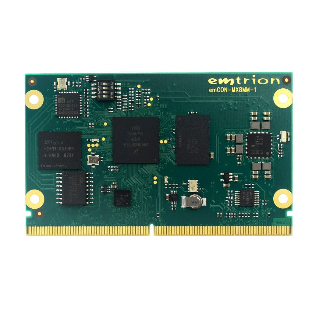 Computer-on-Modul / NXP i.MX8M Mini - emCON-MX8M - emtrion GmbH - i.MX / Arm® Cortex®-A53 Quad ...