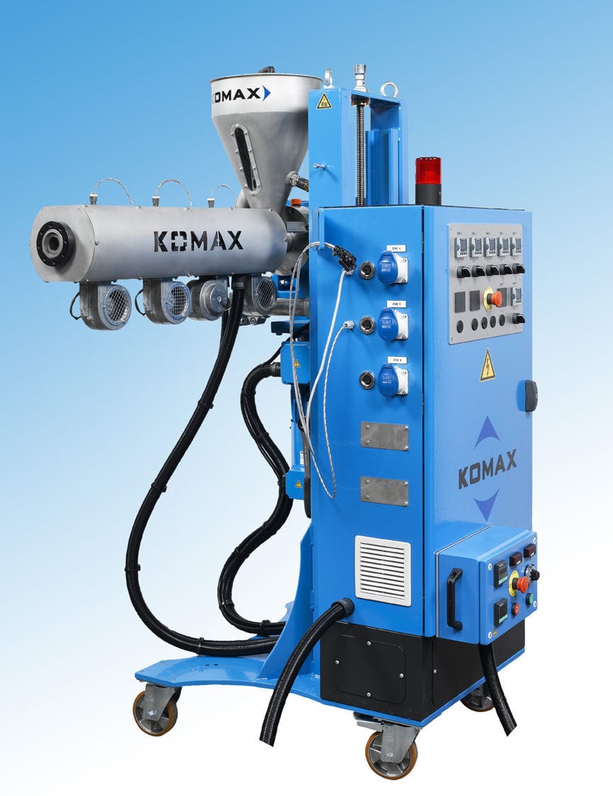 Profilextruder - HELICAL C30-26D - KOMAX SAS - für PVC / für PE / kompakt