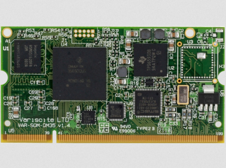 Computer-on-Modul / TI Cortex A8 - VAR-SOM-OM35 - variscite - Texas ...