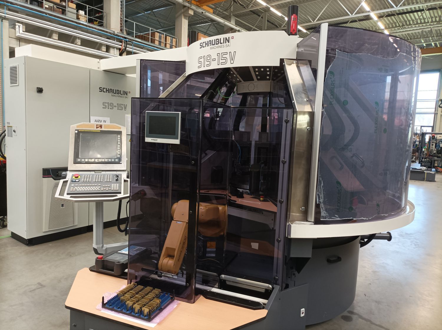 Rundtakt-Transfermaschine - S19-15V - SCHAUBLIN MACHINES - CNC / 12 ...