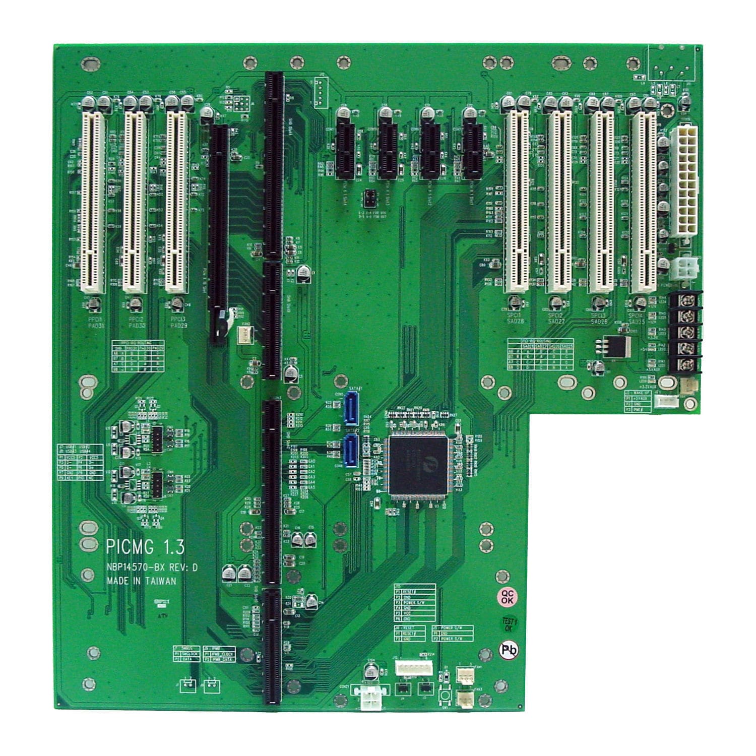 PCI-Backplane - BP-14570-1.3 - Adek Technical Sales - PCIe / PICMG 1.3 ...