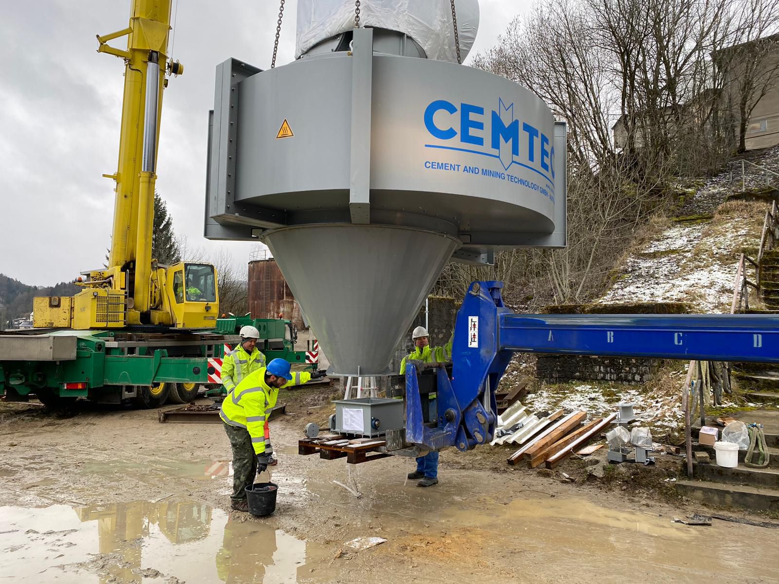 Metallabscheider - CTC - CEMTEC - Luft / vertikal / Sichter