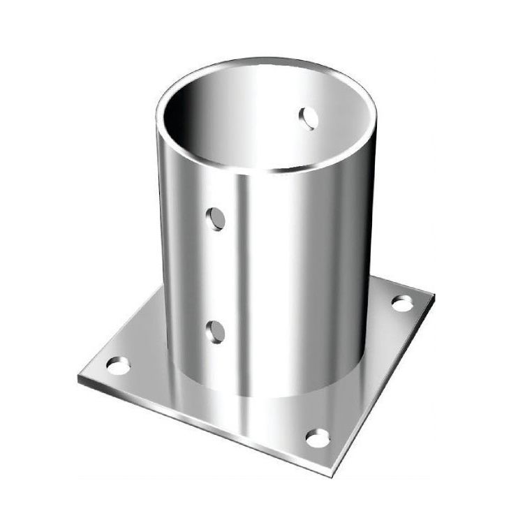 Runder Rohrverbinder - Vormann - Metall / Bodenlager