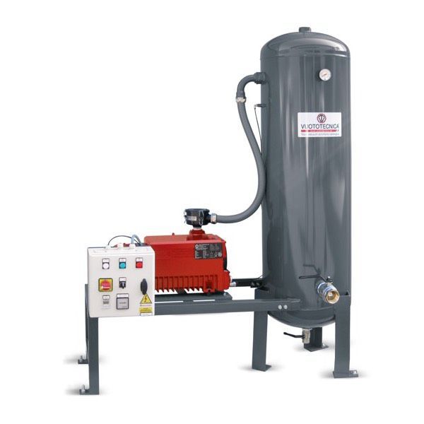 Drehschieberpumpe-Vakuumaggregat - DV series - VUOTOTECNICA - Industrie ...