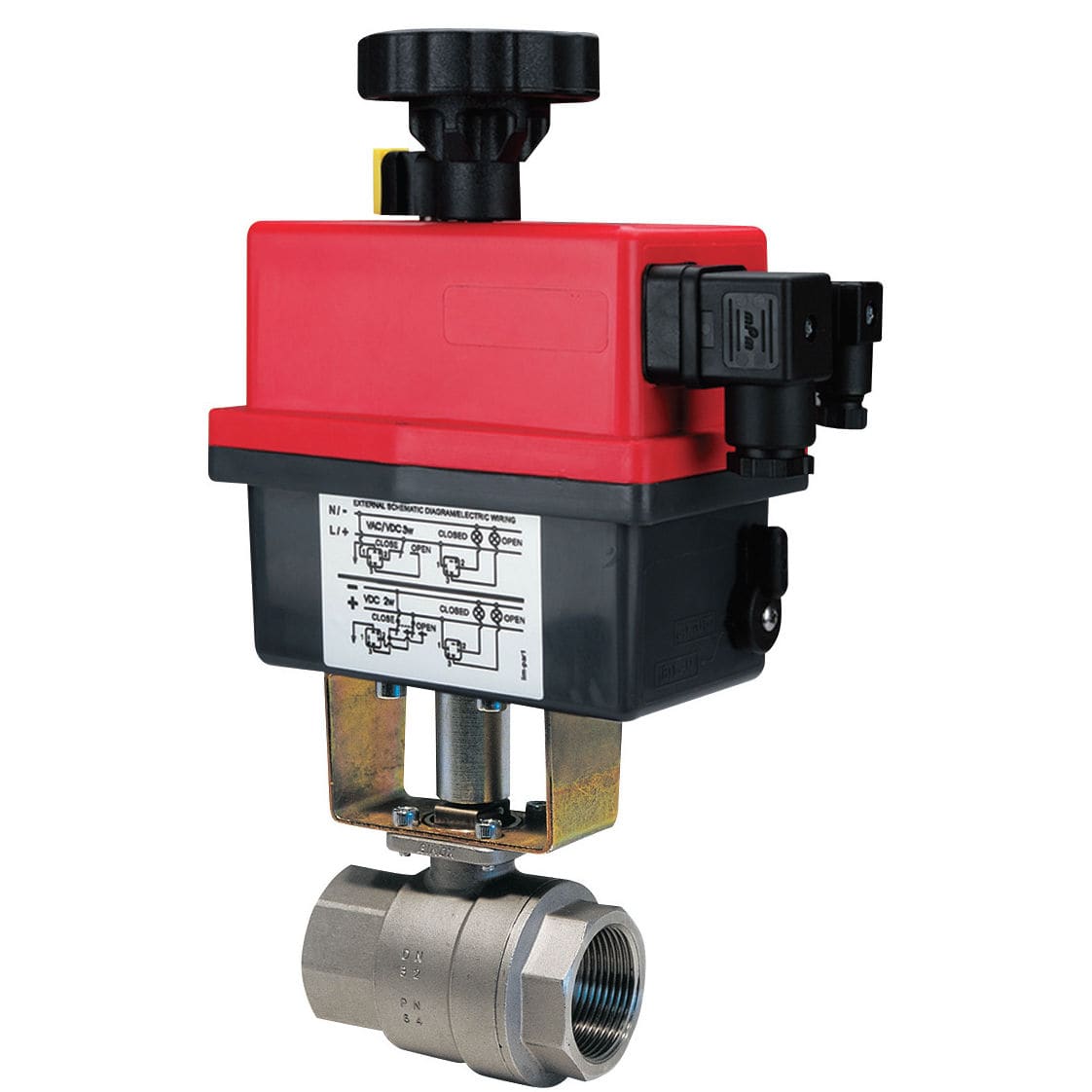 Kugelventil - SUN WP series - EFFEBI - elektrisch betätigt / manuell ...