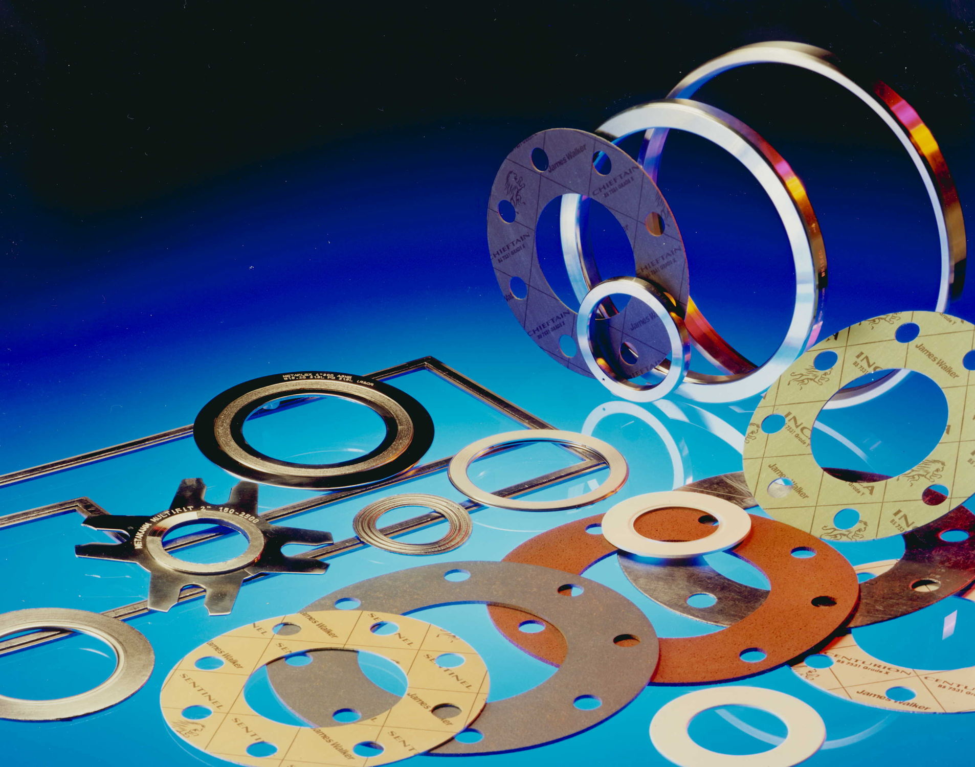 Flachdichtung - James Walker - Metall / Flansch