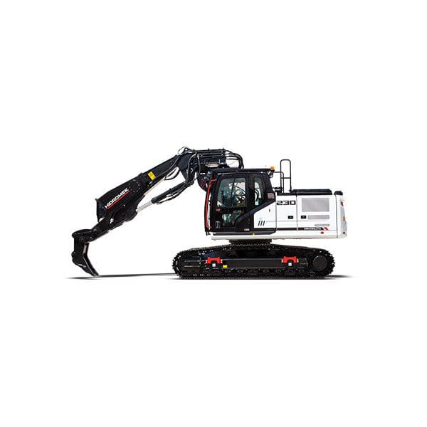 Mittelgroßer Bagger - HMK 230 LC TX - HIDROMEK co. - auf Raupen / Diesel