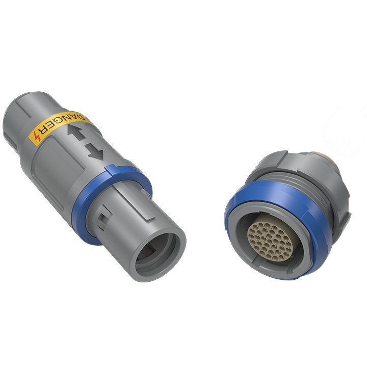 Hochspannungssteckverbinder - REDEL 2P - LEMO - Stromversorgung ...