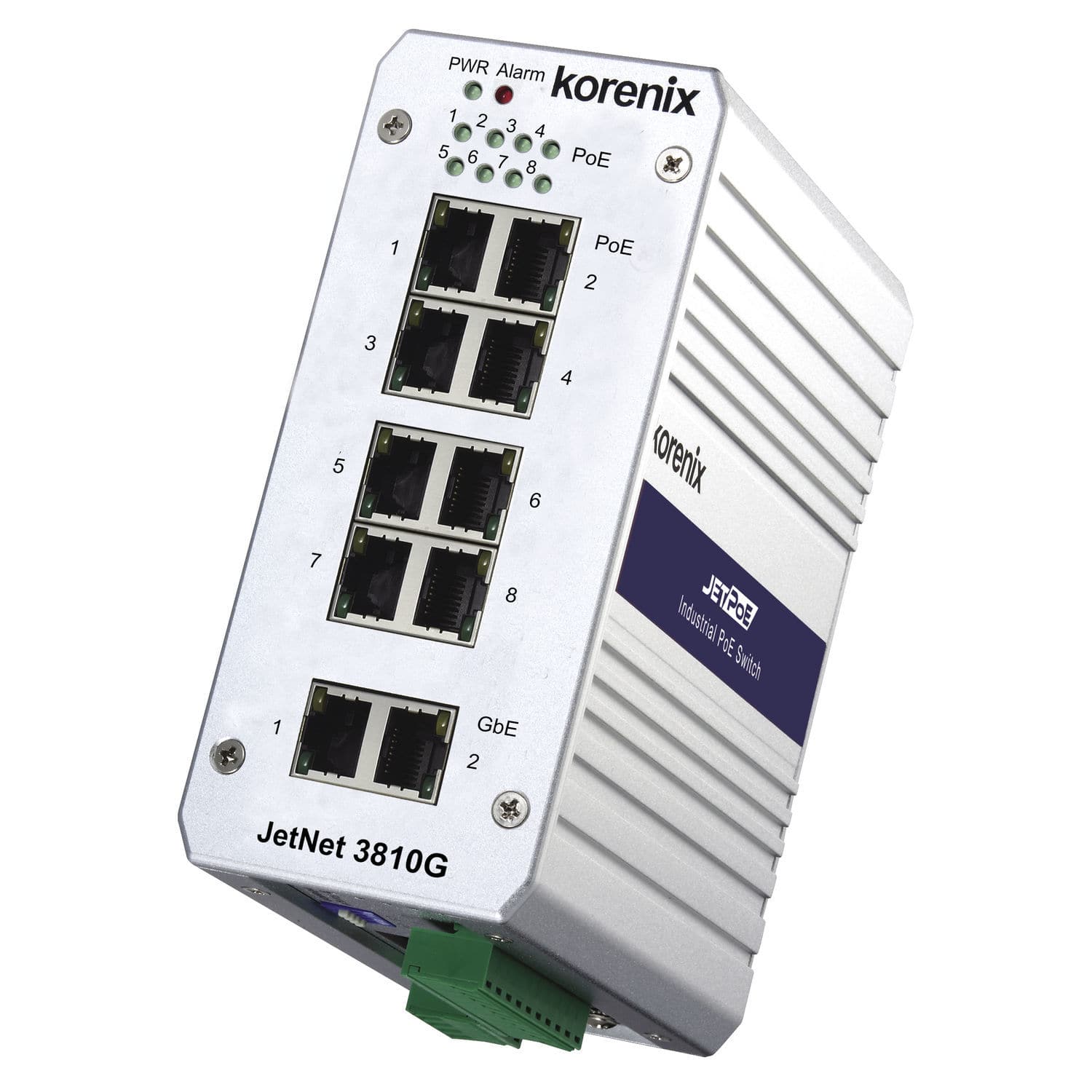 Ethernet-Switch / Verstärker - JetNet 3810G V2 - Korenix Technology ...