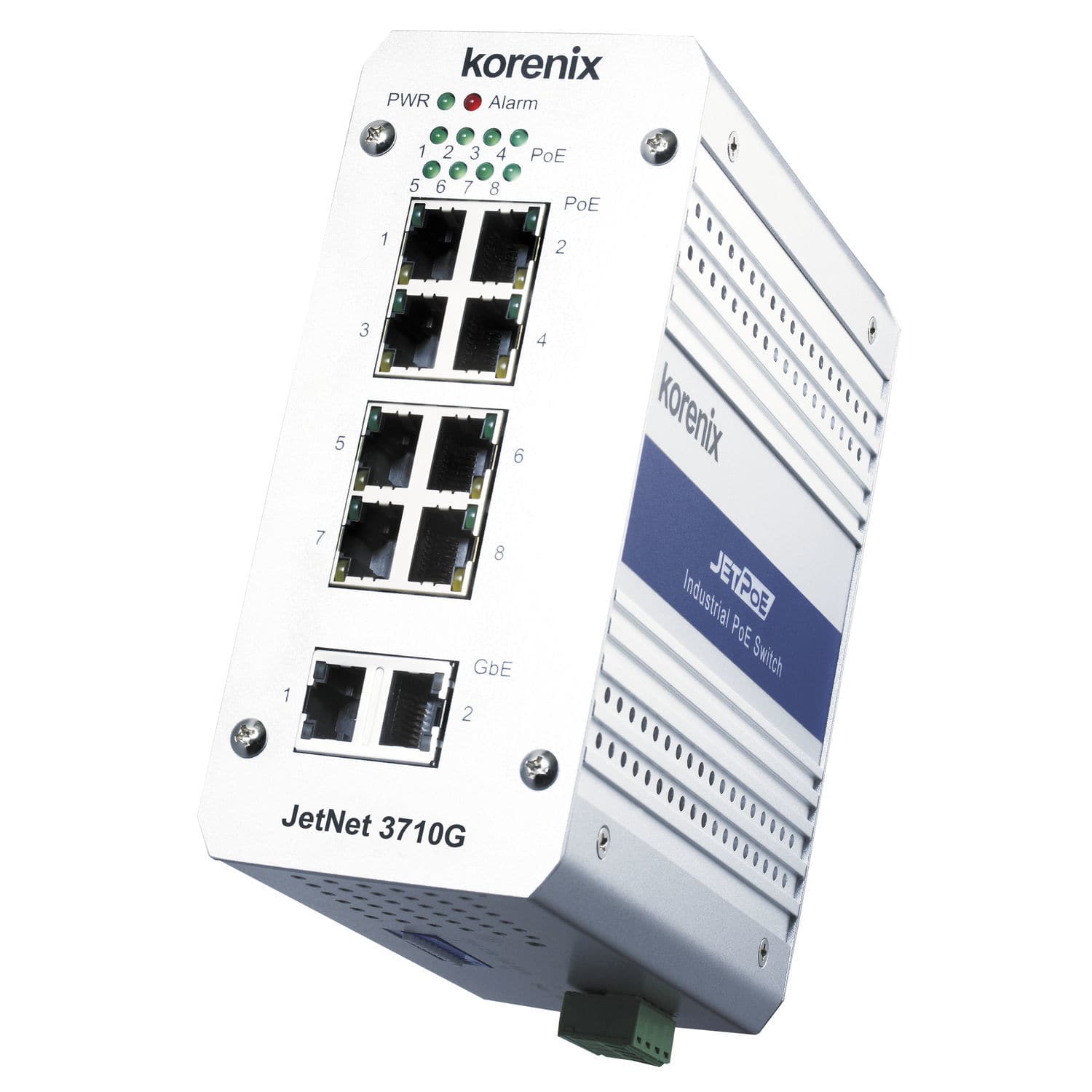 Ethernet-Switch / unmanaged - JetNet 3710G - Korenix Technology - 10 ...