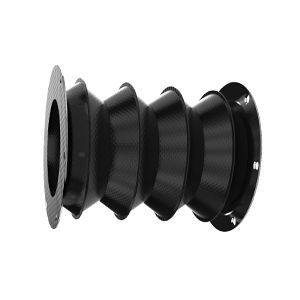 Runder Balg - Hennig - beschichtetes Gewebe / für Linearführung