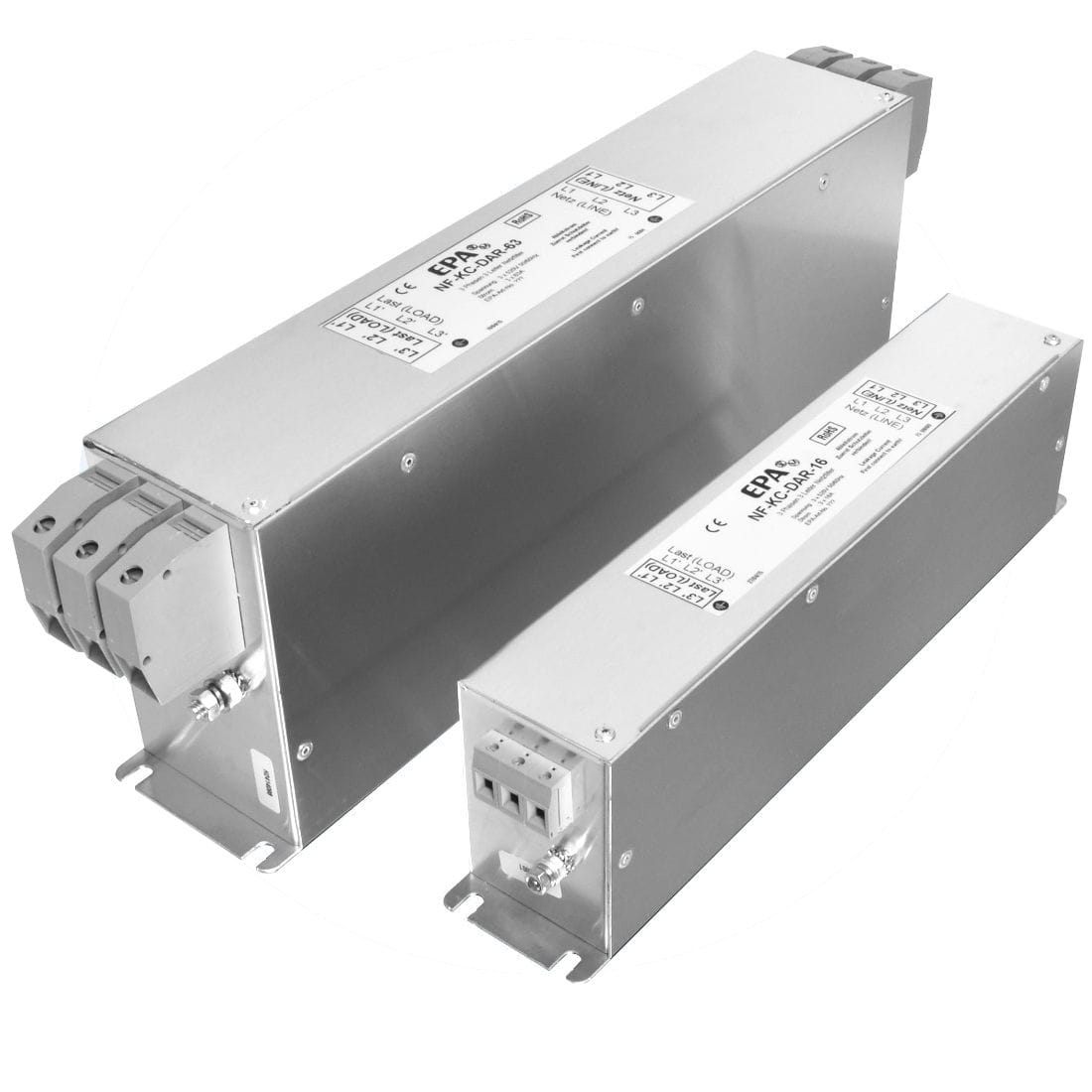 Elektronischer Filter / Tiefpass - NF-KC-DAR - EPA GmbH - passiv / RFI / AC